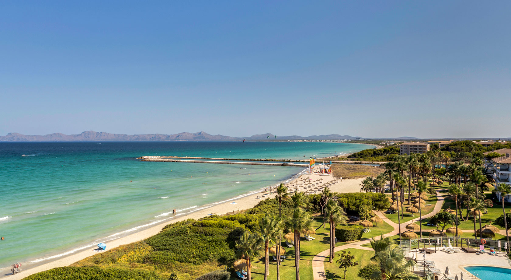 Twin room lateral sea view Premium | Playa Esperanza Resort - Mallorca